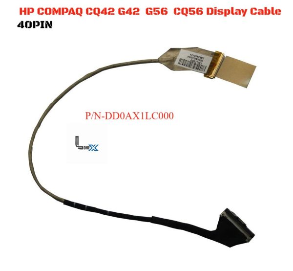 HP COMPAQ CQ42 G42 G56 CQ56 Laptop LED LCD Display Cable P/N ...