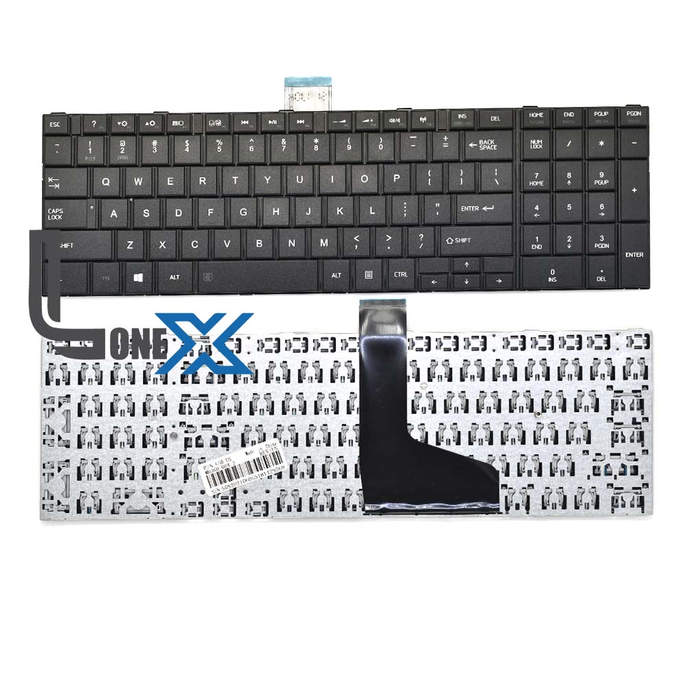 KB TOSHIBA C50, C55 BLACK - Lonex