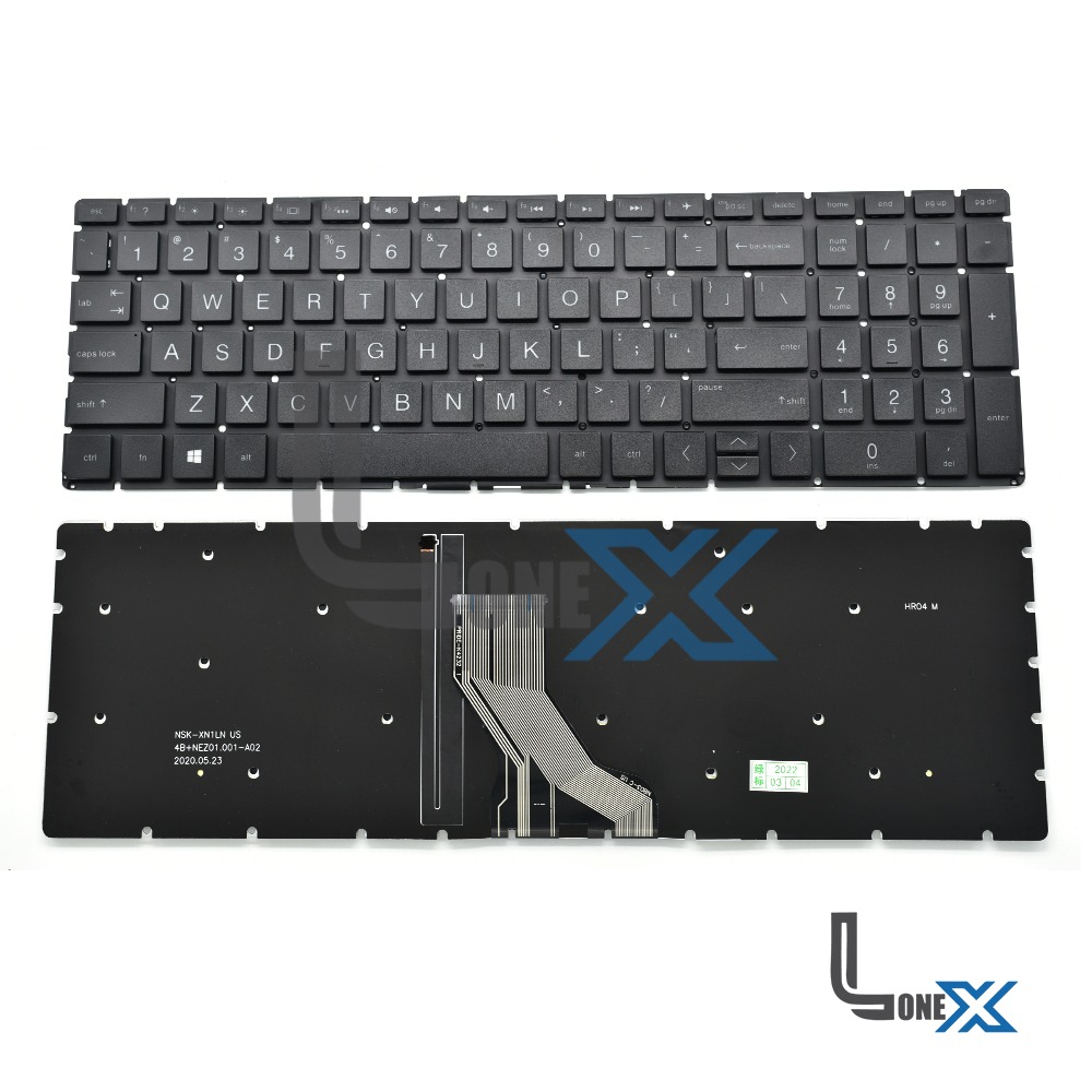 HP PAVILION 15DA 250 G7 15Q CR 15Q CS 250 G8 BLACK BACKLIGHT – Lonex