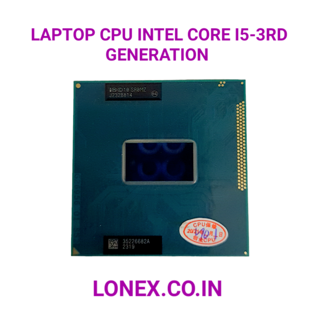 LAPTOP CPU INTEL CORE I5-3RD GENERATION – Lonex